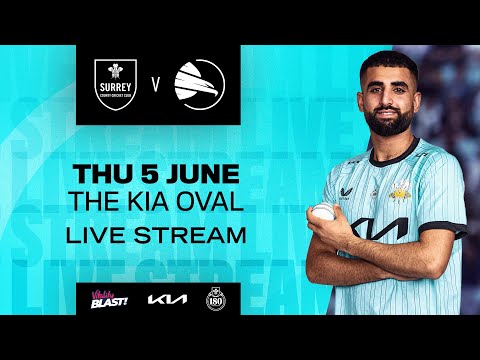 ⚪ LIVE - Surrey v Hampshire (Men's Vitality Blast)