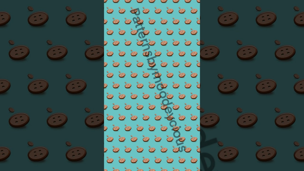 Buttons seamless patterns #illustrations #digitaldubai #seamlesspatterns
