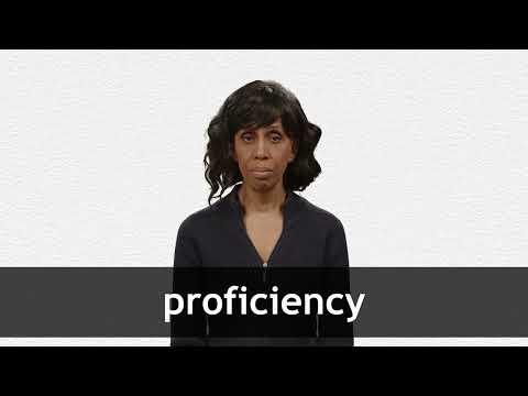 PROFICIENCY definition and meaning | Collins English Dictionary