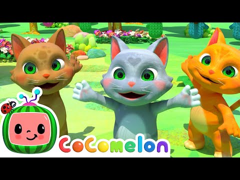 Three Little Kittens! | CoComelon Furry Friends | Animals for Kids