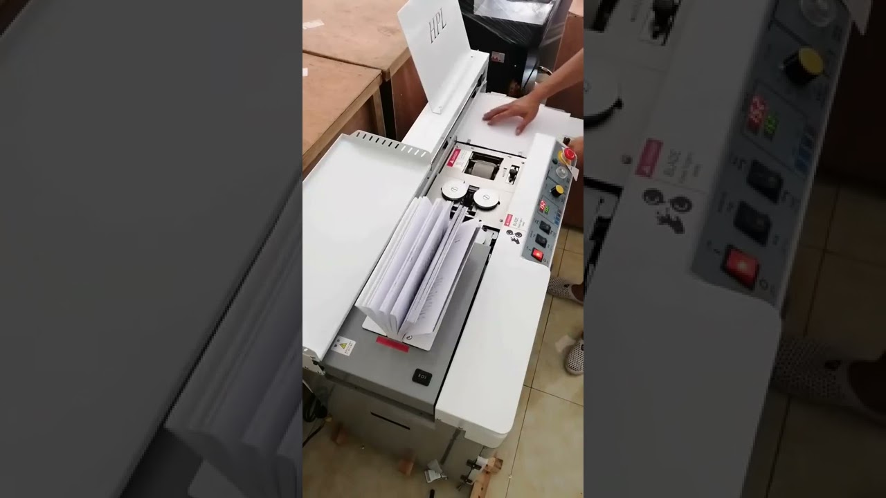 Automatic Book binding Machine #tech #wonderful #gadgets #explore #technology #digital