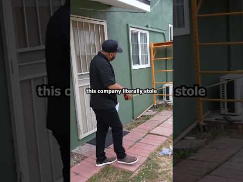 This Construction Company Literally Scammed a Family #landscape #construction #contractor