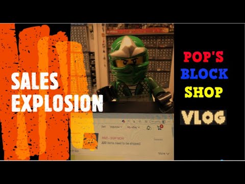 ONE LAST TRIP TO SELL IN 2021 / BIGGEST EBAY SALE EVER! Bricklink LEGO Store is growing BIG!