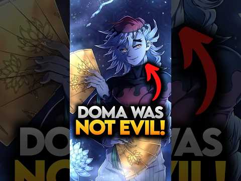 Why Doma is Most Well Written Character in Demon Slayer? #demonslayer #shorts