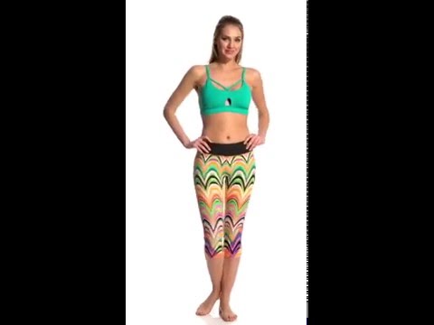 Trina Turk Mid-Length Yoga Capris | SwimOutlet.com