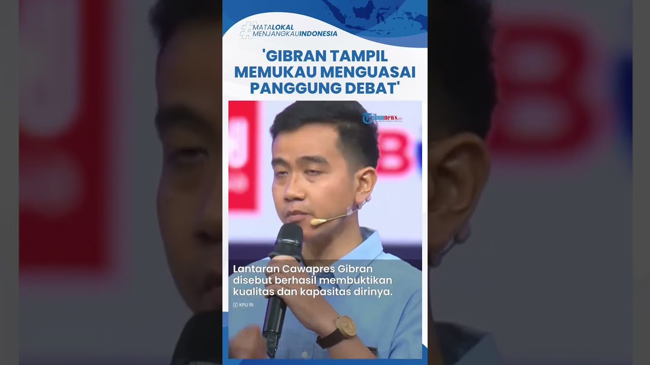 Pengamat Sebut Penampilan Gibran Paling Memukau dan Menguasai Panggung ...