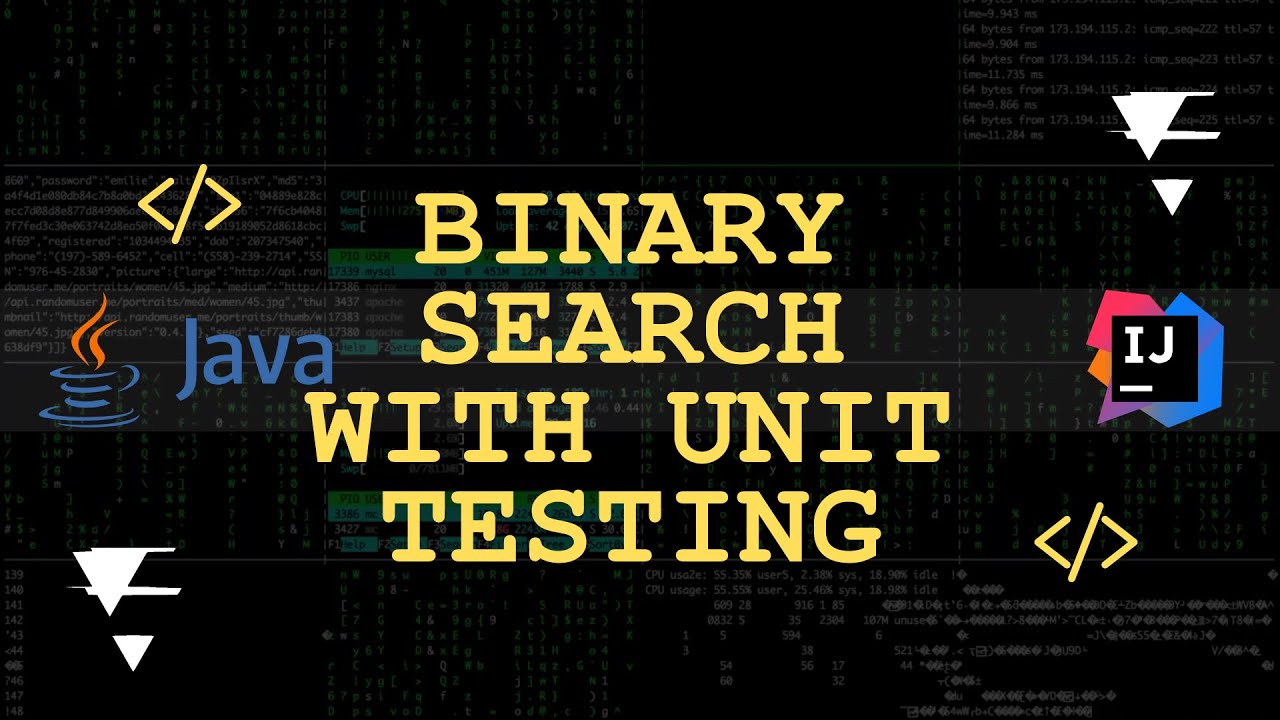 Binary Search Implementation and Unit Testing | Java Example