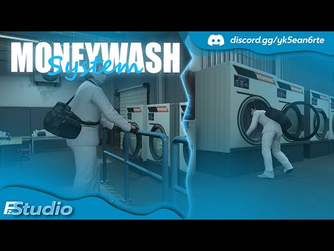 FREE ║QBX ║ FzMoneywash ║ FiveM Script ║ Moneywash System ║
