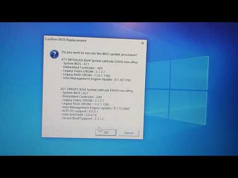 Dell Latitude E5430 | BIOS Update | Microsoft Windows 10