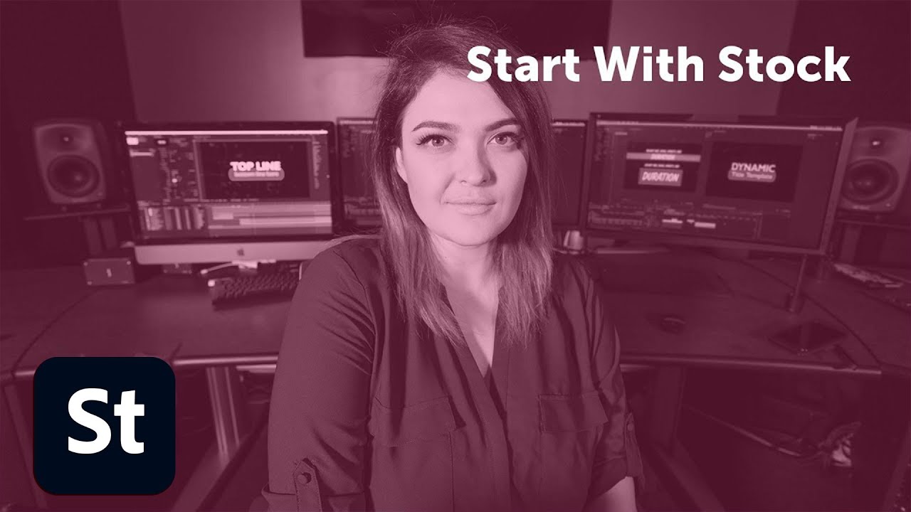 Using a Motion Graphics Template from Adobe Stock | Adobe Creative Cloud