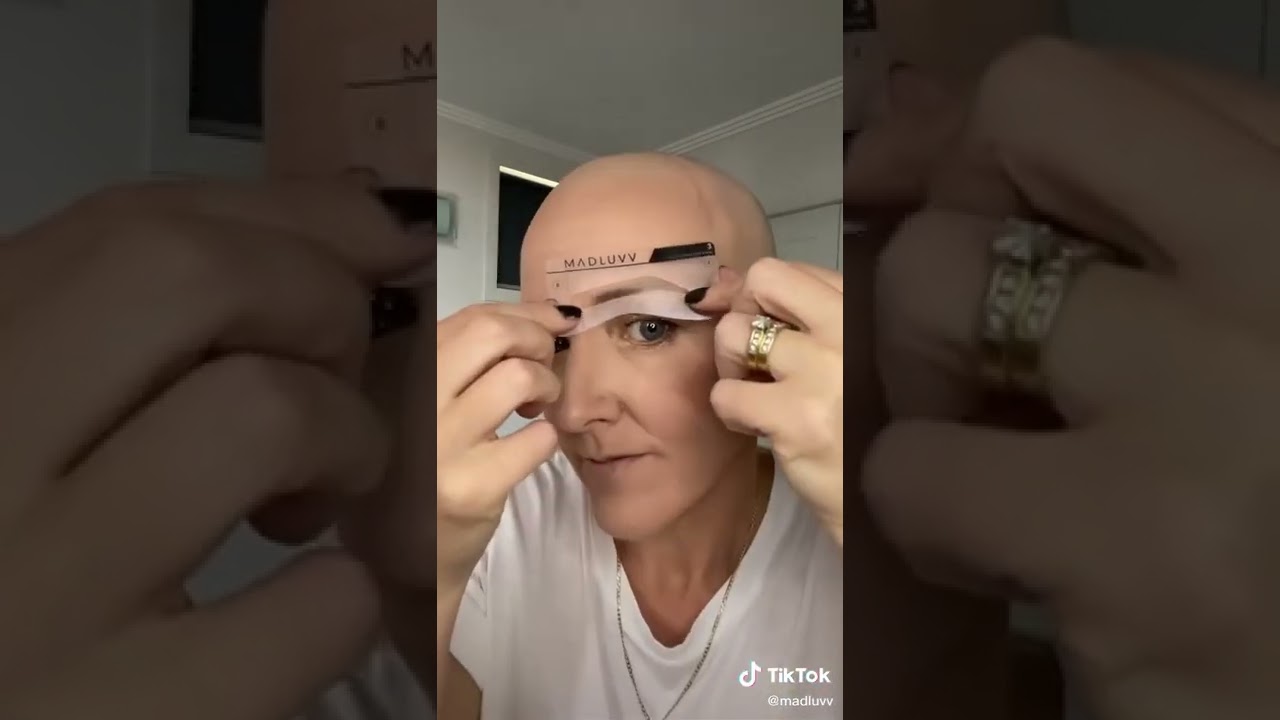 Do your brows in under 2 minutes with Madluvv Brow Stencil