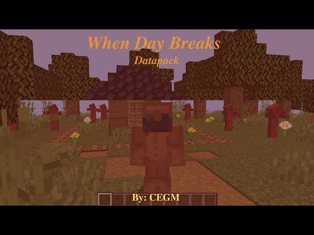 SCP: DayBreak Minecraft Data Pack