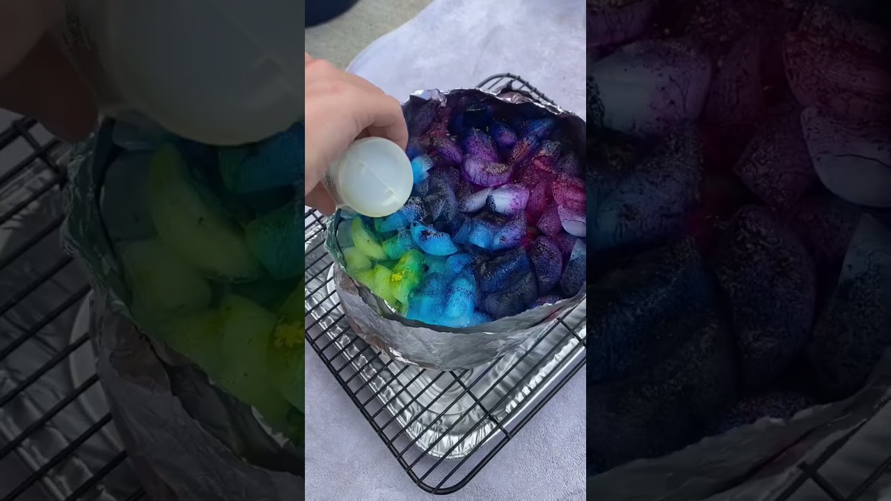 Rainbow Ice Dye Tutorial / Thrifted Upcycle
