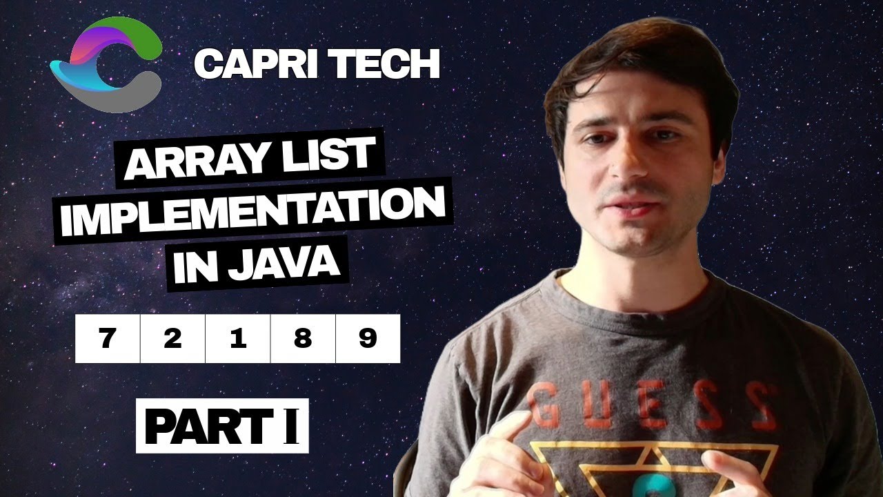 ArrayList Implementation in Java: Build It From Scratch (Part I)