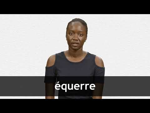 English Translation of “ÉQUERRE” | Collins French-English Dictionary
