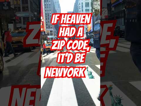 If heaven had a zip code, it’d be Newyork🗽 Walking tour (4K ULTRA HD) #newyork #manhattan #shorts