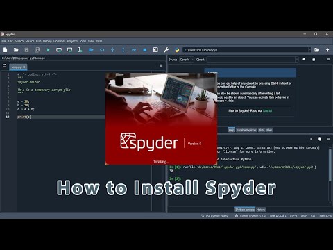 How to install Spyder 5.1.1 IDE for Python in Windows 10 [Update 2021]