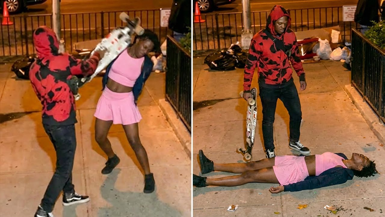 Karen Picks A FIGHT and Gets KNOCKED OUT COLD!