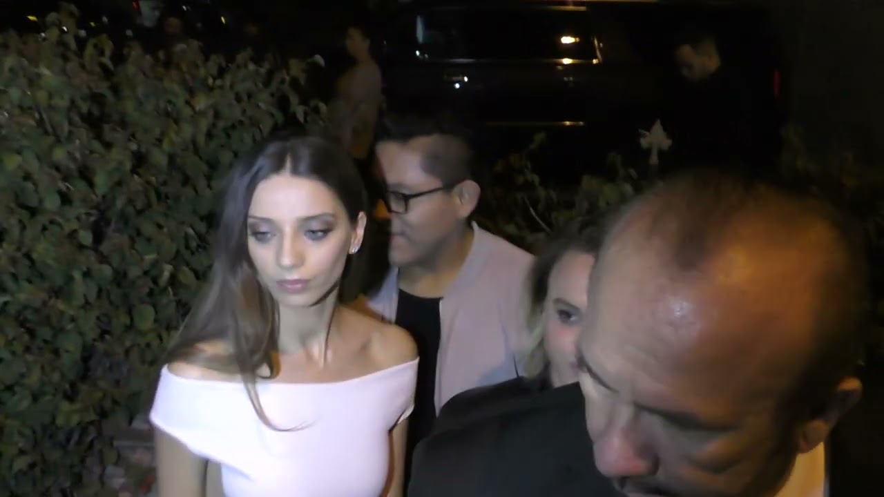 Angela Sarafyan talks about if robots will take over the world outside Delilah Nightclub in West Hol