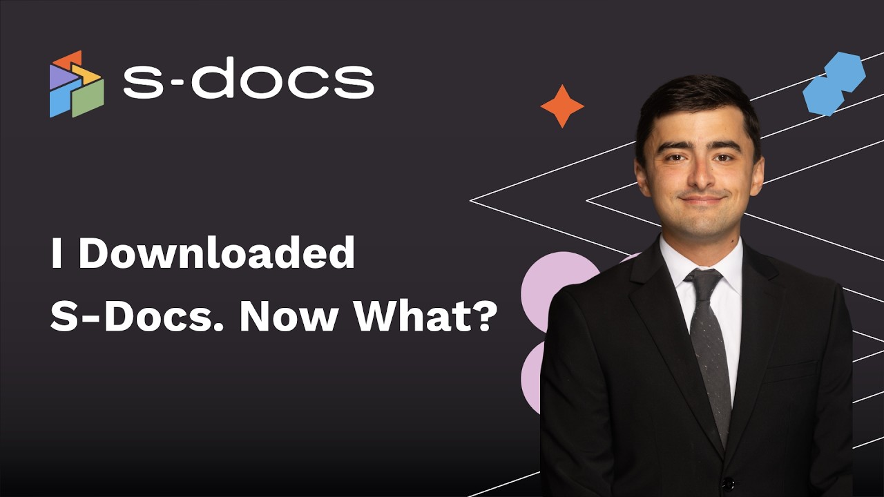 [Webinar] I Just Installed S-Docs. What Now? Winter 2023 Quarterly Training Webinar