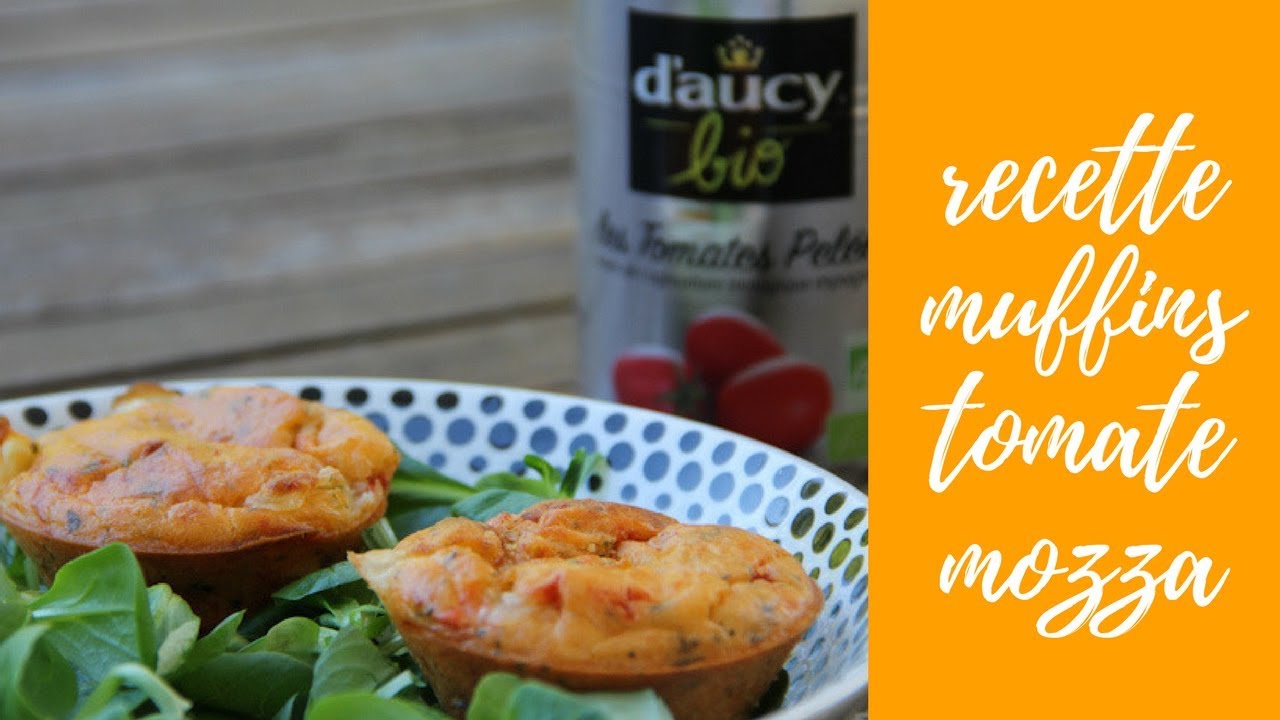RECETTE MUFFINS TOMATE MOZZARELLA