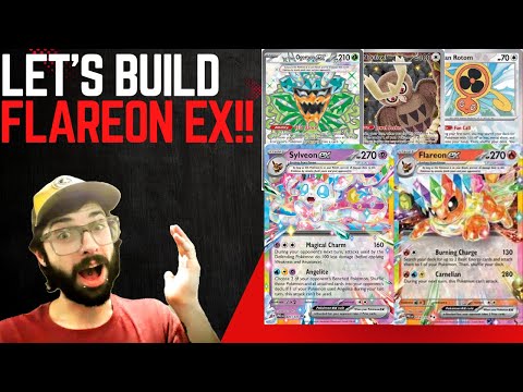 This Flareon EX Tera Box Deck Has SO MANY OPTIONS!!! Pokemon Cards TCG Deck Profile + Explanation!!!