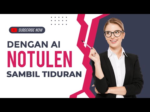 Tutorial Menjadi Notulen Meeting Dengan Bantuan AI ( Artificial Intelligence)tanpa mikir #video #ai