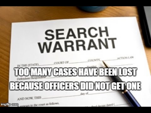 "Police Officer" Tips & Examples of Writing A Search Warrant - Real Search Warrants