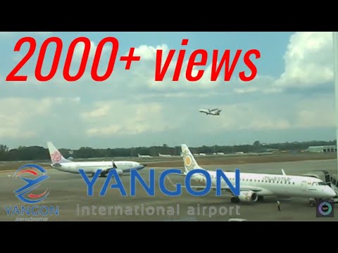 Yangon International Airport, Myanmar(RGN) #airport #airlines #airport #airtravel#travel