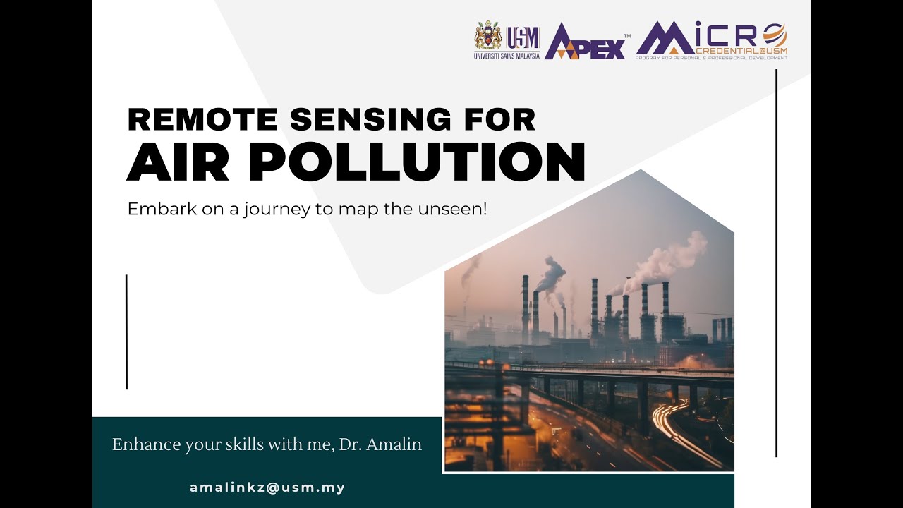 Remote Sensing for Air Pollution | Learning for Life