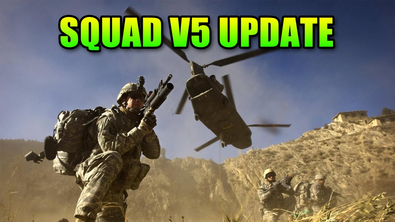Squad Alpha V5 Update Is Here!