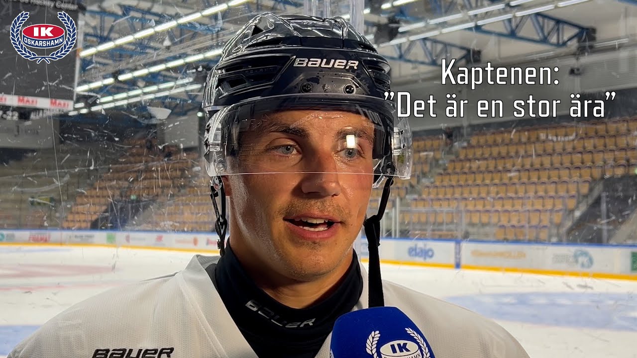 Herman Hansson: Ny lagkapten i IK Oskarshamn