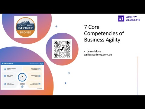 7 Core Competencies of Business Agility in SAFe ( Scaled Agile)