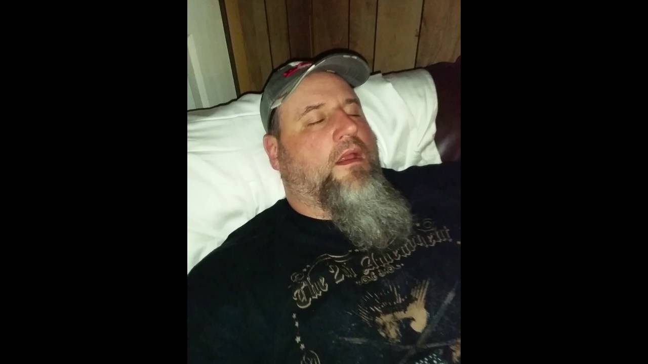 Old man snoring part 2