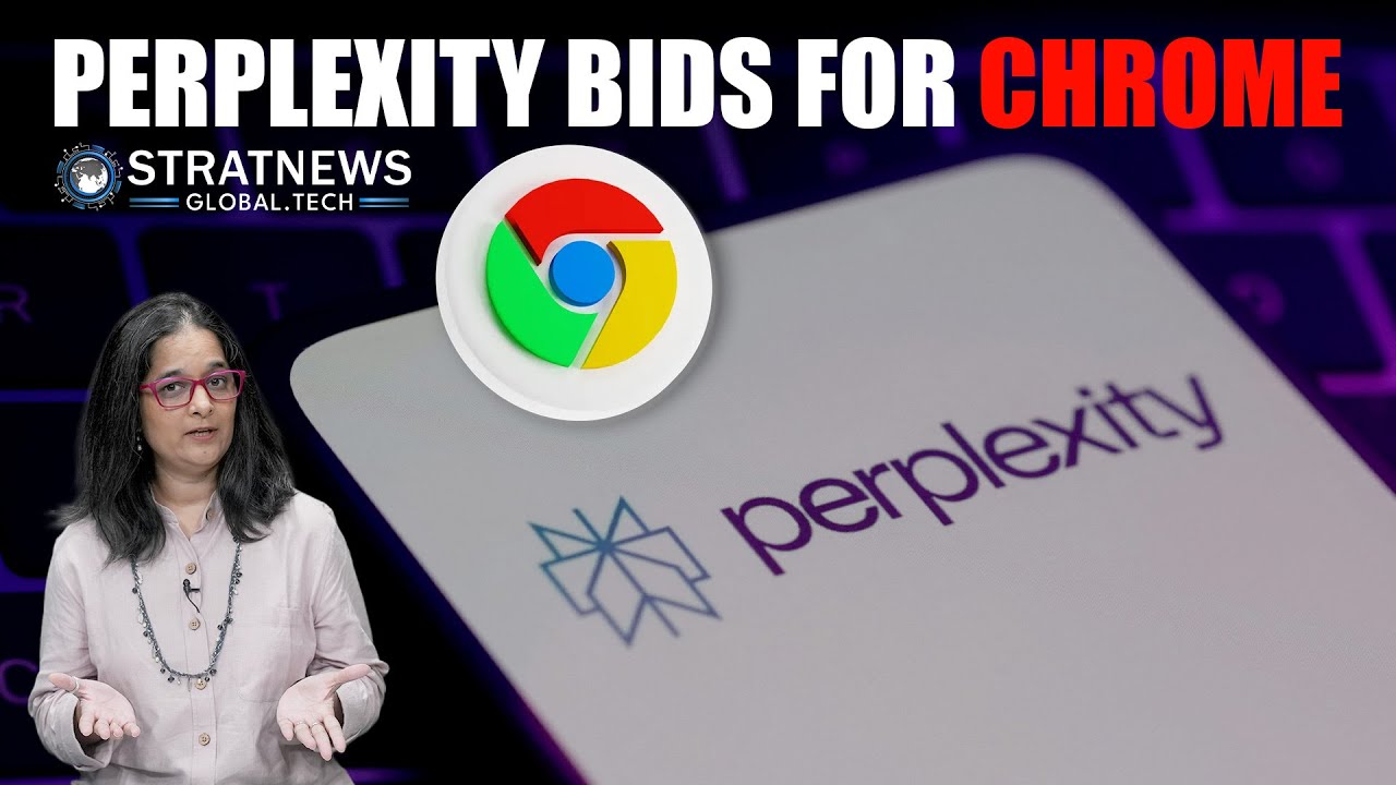 Perplexity AI Gets Tech World Abuzz With All-Cash Bid For Google's Search Engine Chrome