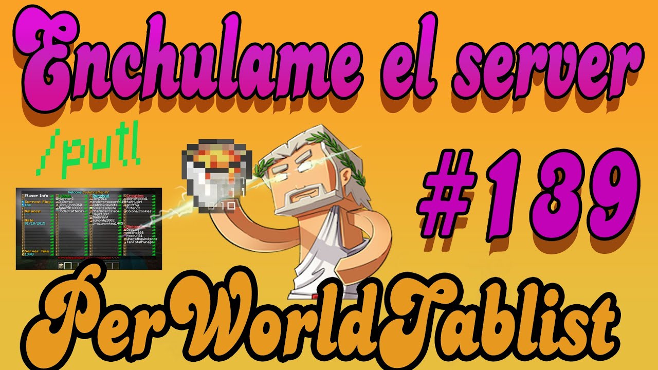 Minecraft Plugin Tutorial: PerWorldTablist