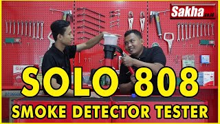 SOLO 808 Kit Smoke Detector Test Started Pack 4 Meter | Sakha Internasional