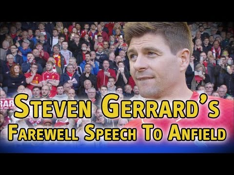 (Video) Gerrard’s Anfield farewell still a tear-jerker five years on ...