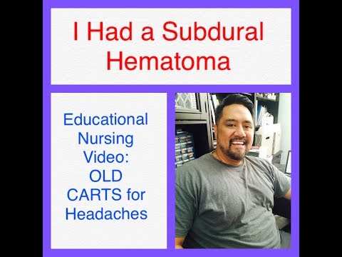 Subdural Hematoma Story (OLD CARTS)
