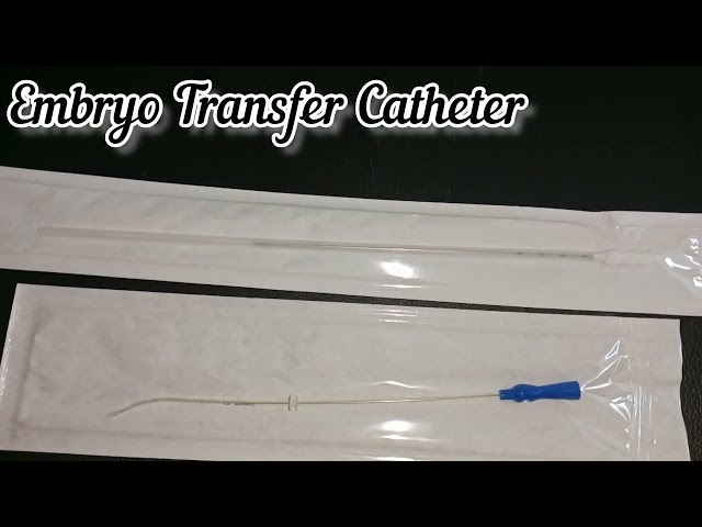 IVF - Embryo Transfer Catheter Curved ET Catheter Wallace Embryo ...