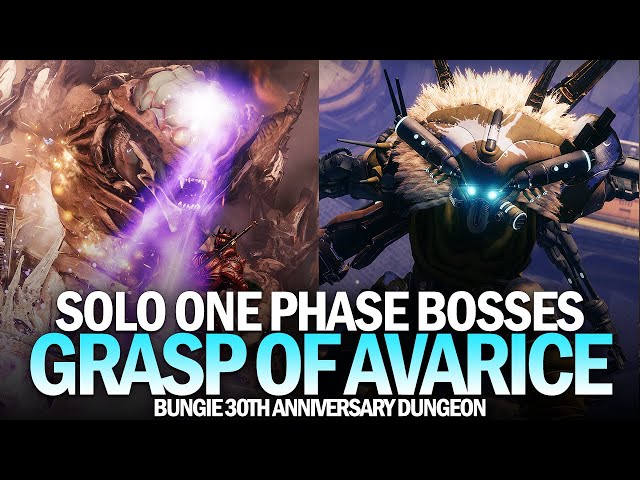 This Destiny 2 build can easily solo one-phase Grasp of Avarice bosses
