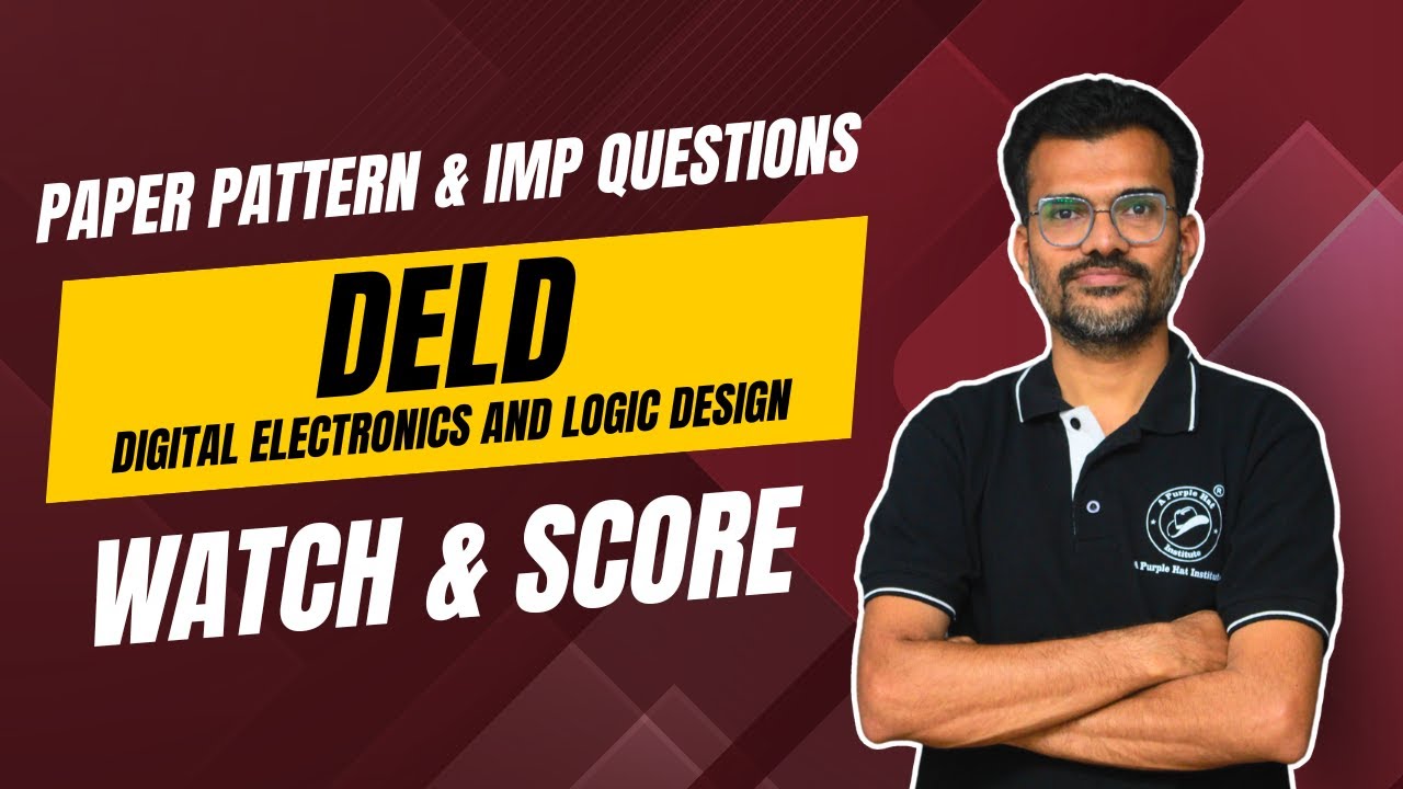 Digital Electronics and Logic Design (DELD) | Paper Pattern & IMP | #engineering #sppu