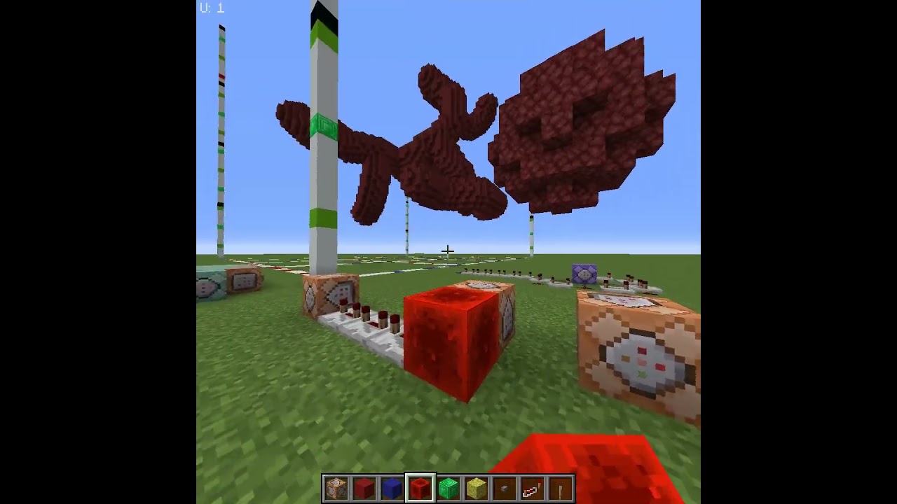 made using datapack and python in minecraft