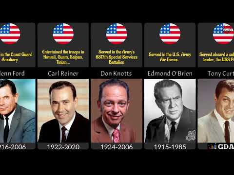 WWII's Celebrity Soldiers - Stars Who Fought in WWII