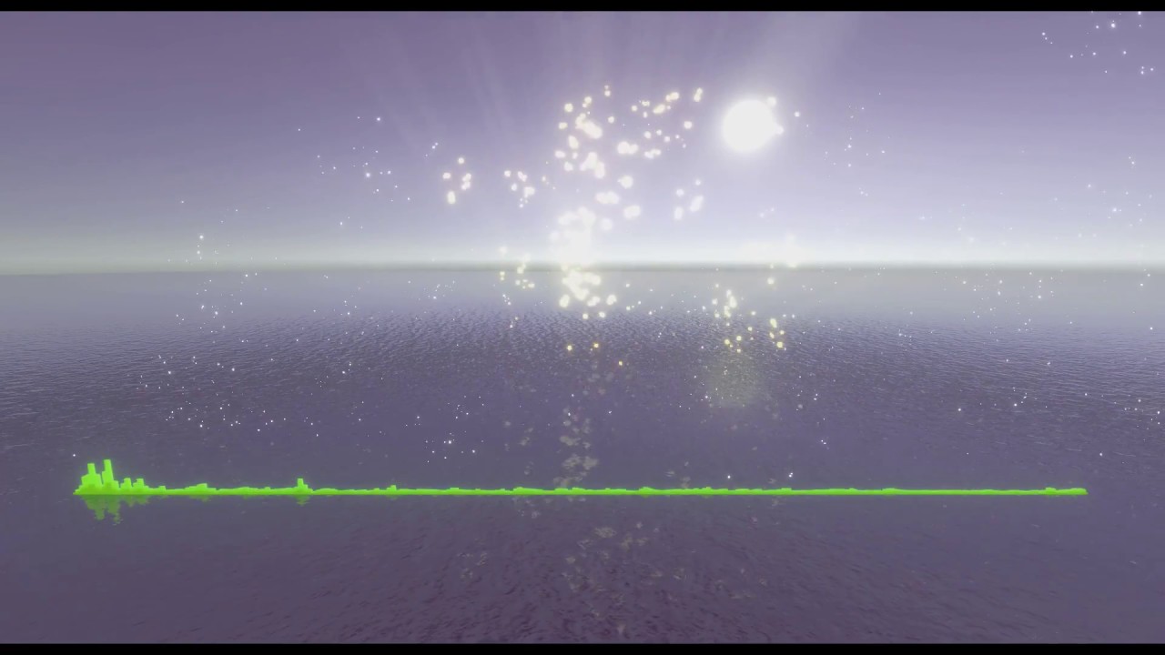Unity 3D Audio visualiser test