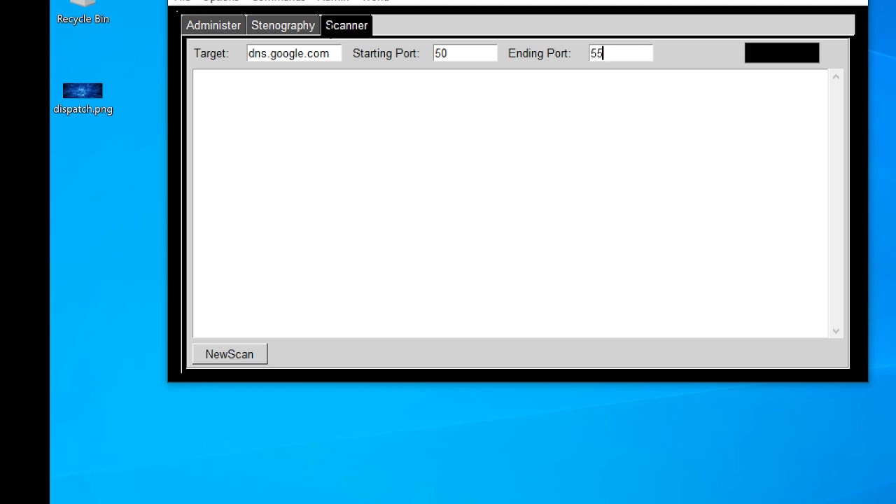 Port Scanner -  Python GUI Programming - UBMT