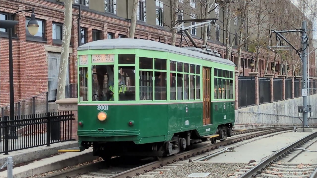 VTA Holiday Trolley SJ Diridon - Civic Center [Full Route] | 12/22/2024