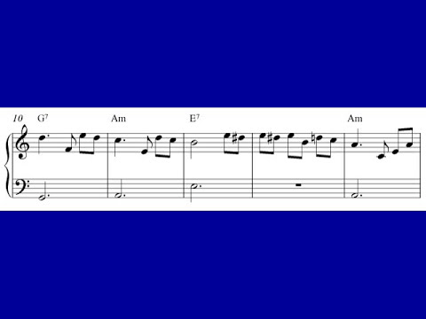 Fur Elise | Piano sheet music simplified