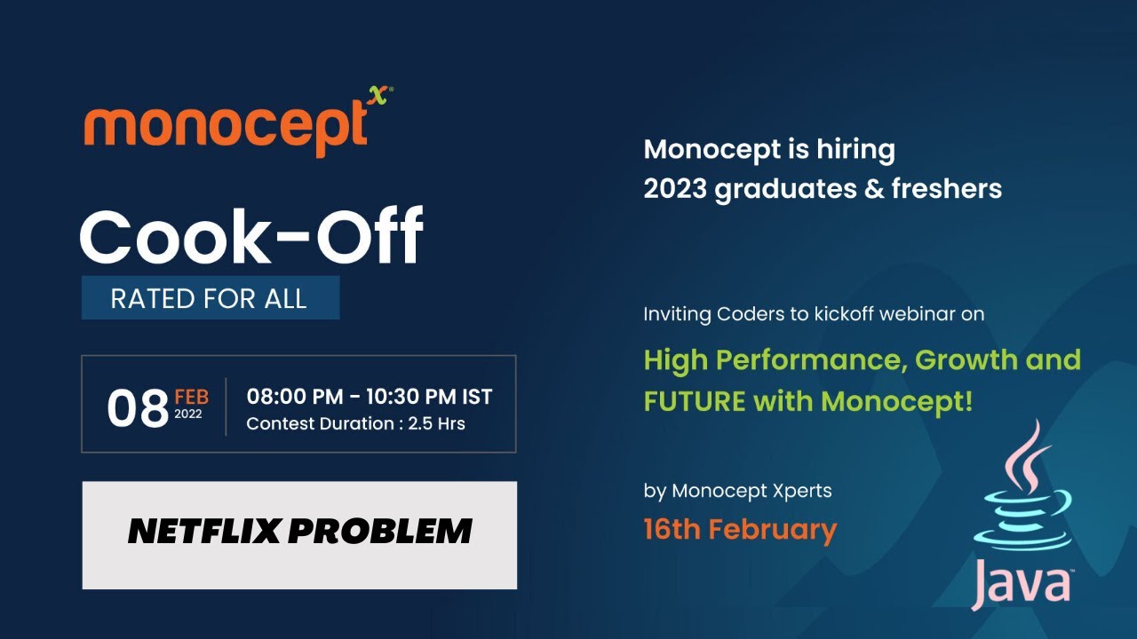 Netflix Problem Code: NETFLIX Code chef Solution in java | LWC