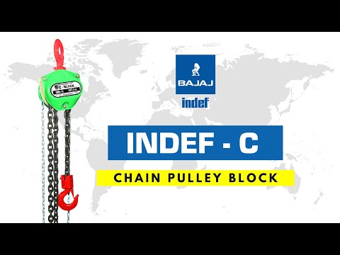 Indef Chain Pulley Block - Latest Price, Dealers & Retailers in India